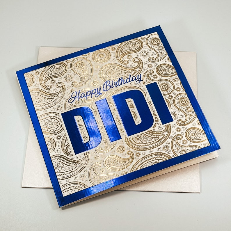 Happy Birthday Didi – Mubarak Cards